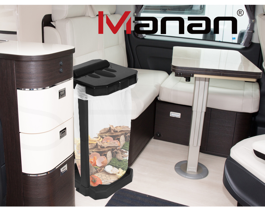 Collapsible Caravan Rubbish Bin Liner rv Motorhome Garbage Trash Waste ...